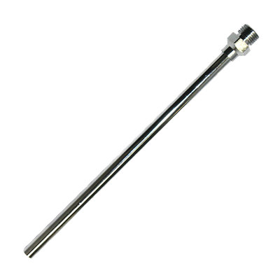 1/8" NPT Pneumatic Air Blow Gun Tip 6" Extension Chrome Plated Brass ...