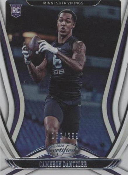 2020 Panini Certified - Rookies Mirror #199 Cameron Dantzler /299 (RC ...