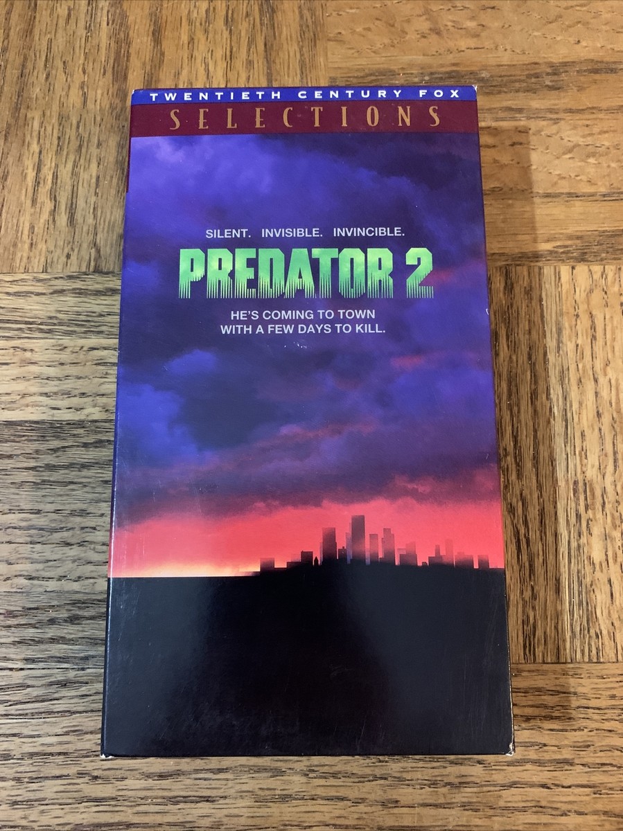 Predator 2 Vhs Predator 2 VHS, Deadly Silent Invisible And Invincible,
