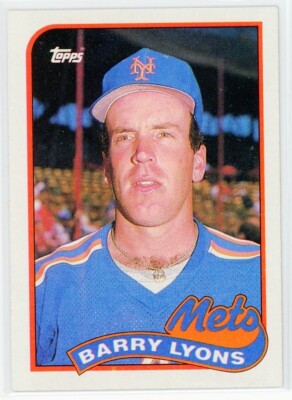 1989 Topps Baseball Barry Lyons Miscut #412 | eBay