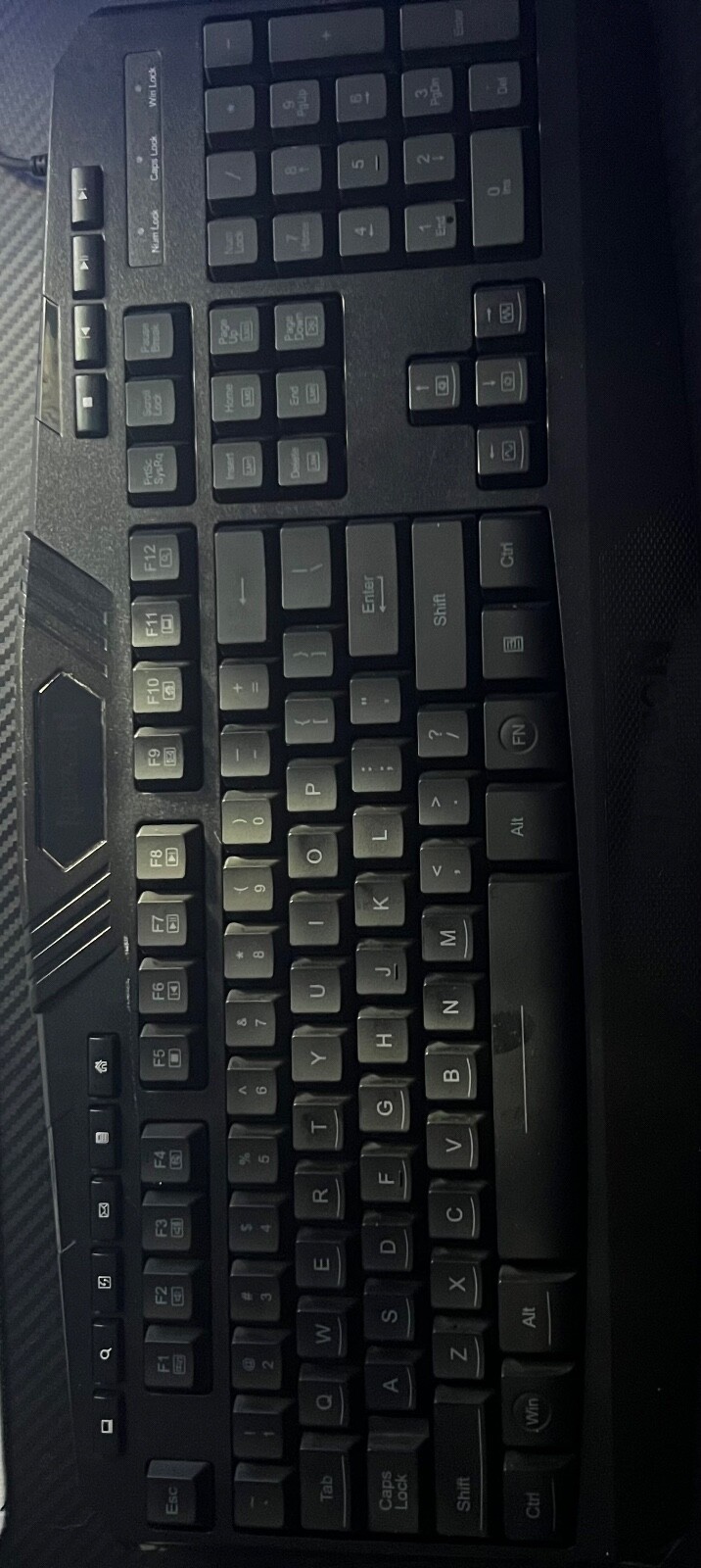 Red Dragon Keyboard S101-3, RGB LED Backlit 104 Keys USB Wired ...