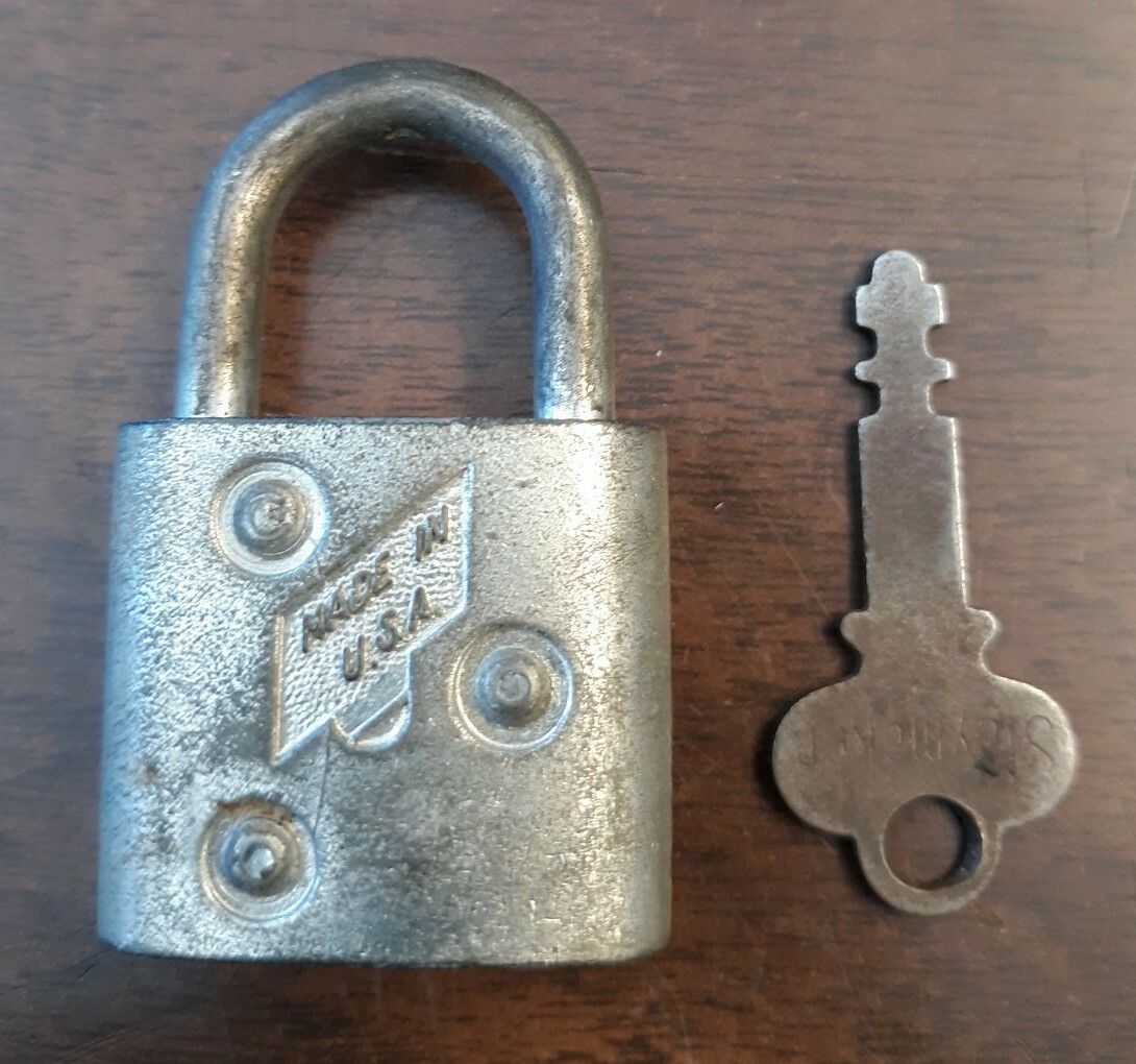 Vintage Slaymaker Rustless Padlock with Key | eBay