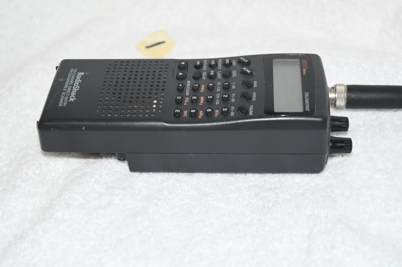 Radio Shack Pro-91 150 Channel Handheld Trunking Scanner for sale ...