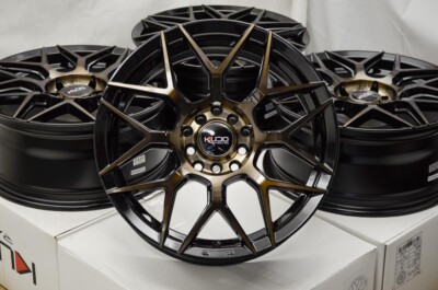 16" Black Bronze Wheels Rims Acura RSX Sebring Fusion Mustang Accord ...
