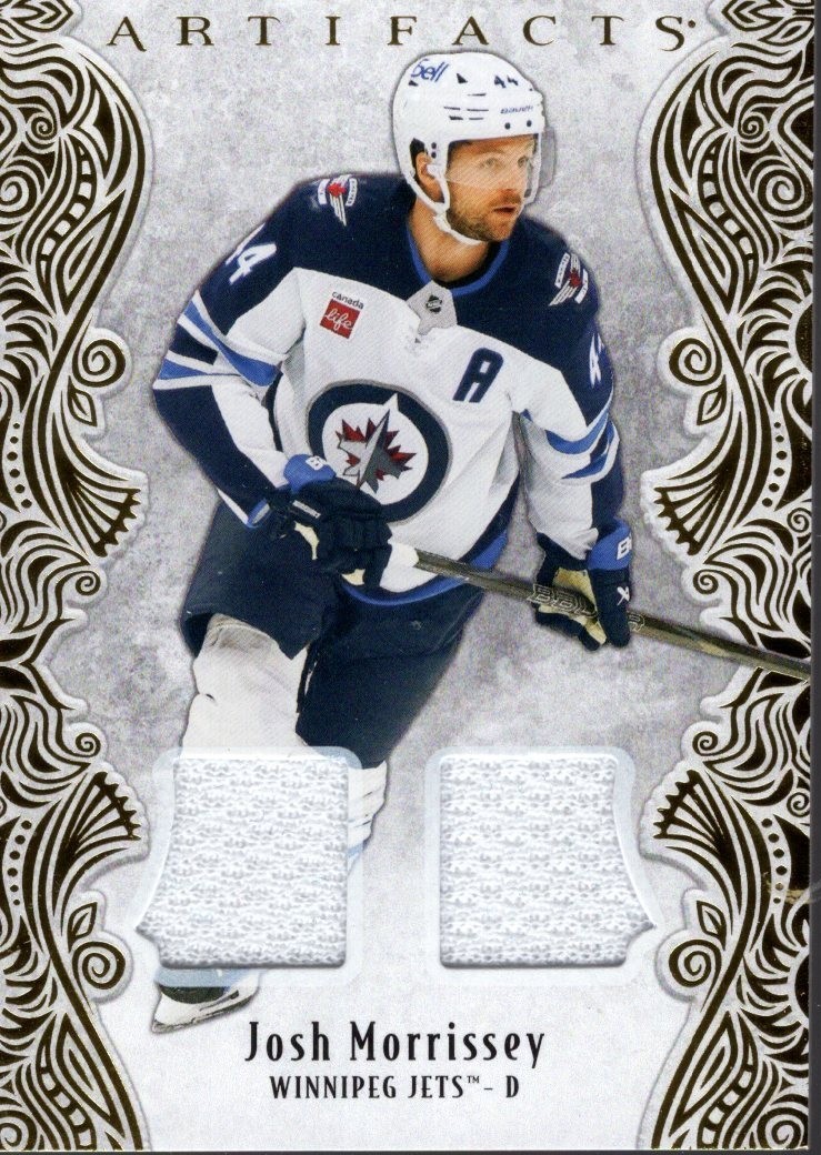 2025-26 Upper Deck Artifacts - Josh Morrissey #92 Gold Material /299 ...