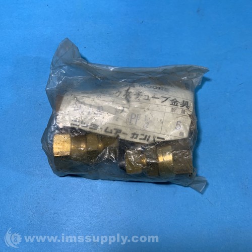 Nitta Moore SC1N 1/2 PF 1/2 Bag of 5 Fittings FNFP | eBay