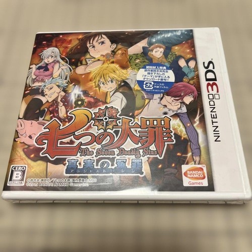 3DS The Seven Deadly Sins True False Accident (Unjust Singh) | eBay