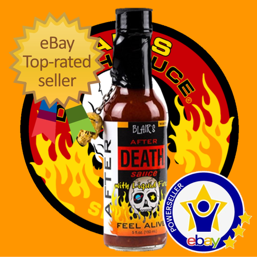 Blair's Death Sauce "AFTER DEATH" //Blairs hot chilli sauce as seen on ...