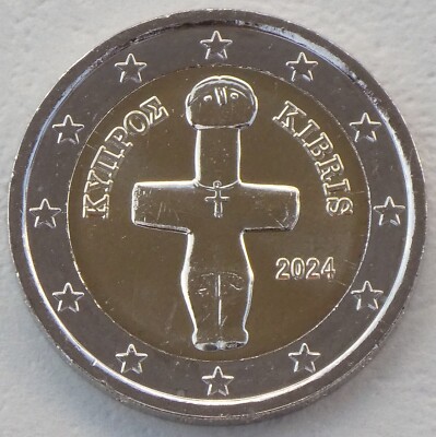 2 E.uro Commemorative Coin Cyprus 2024 Uncirculated | eBay