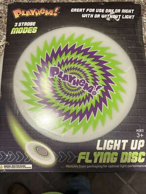 PLAYHem LIGH UP FLYING DISC | eBay