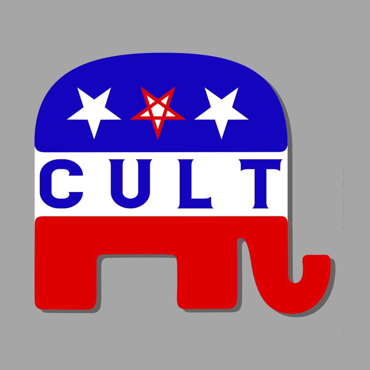 ANTI REPUBLICAN GOP TRUMP “CULT” BUMPER STICKER | eBay
