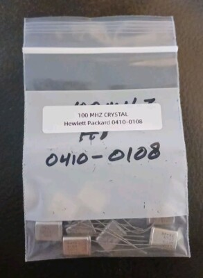 NOS Hewlett Packard Quartz Crystal 100.000 MHZ %SHIPS QUICK% **Not ...