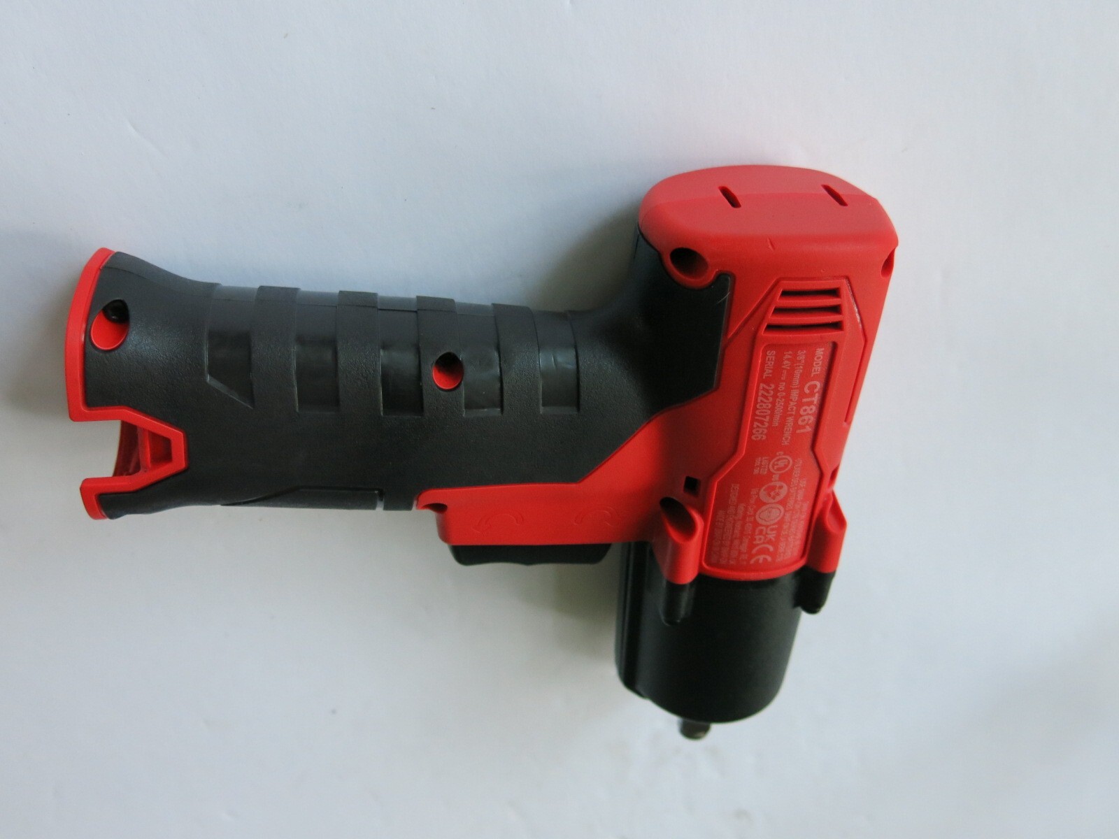 SNAP-ON TOOLS CT861 3/8 Brushless Cordless 14.4v Impact Gun/Wrench FIRE ...