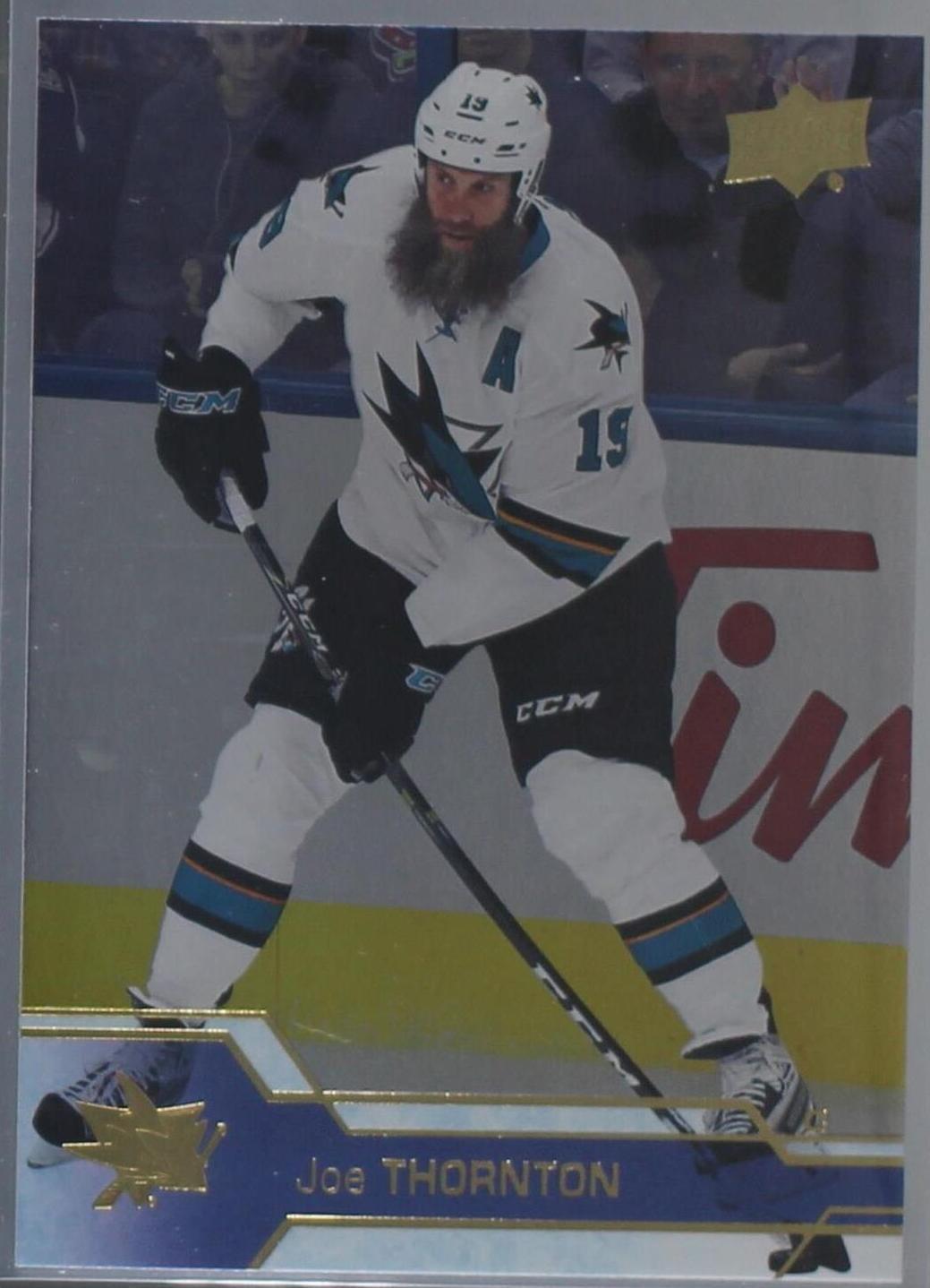 2016-17 Upper Deck - Joe Thornton #403 Silver Foil for sale online | eBay