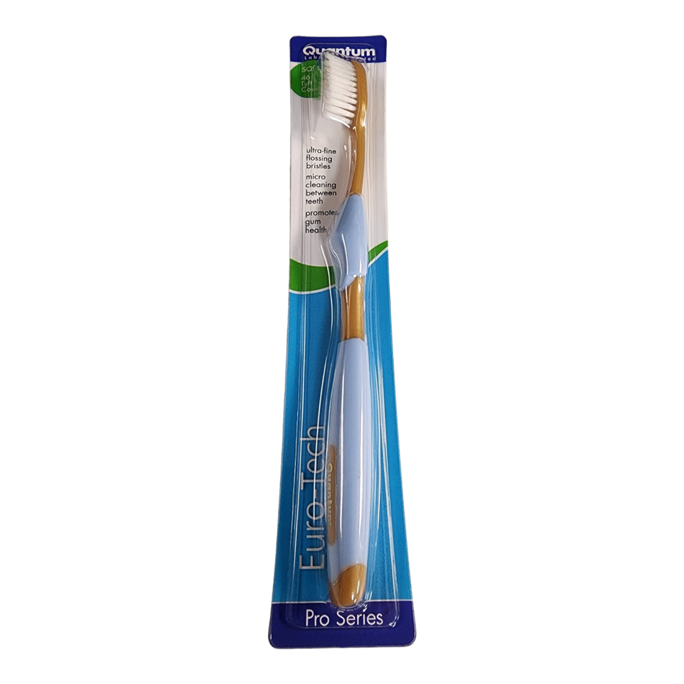 Quantum Labs EuroTech Toothbrush PRO SERIES Pack of 4 Assorted Colors ...