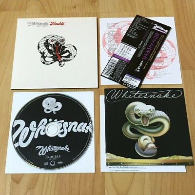 Whitesnake - Trouble / Snakebite [1CD, Mini LP, Japan 2006 Press] UICY ...