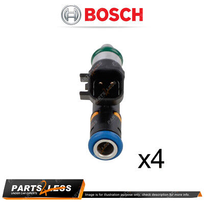 4 x Bosch Fuel Injectors Part Number 0280158103 Refer OE 6M8G 9F593 BA ...