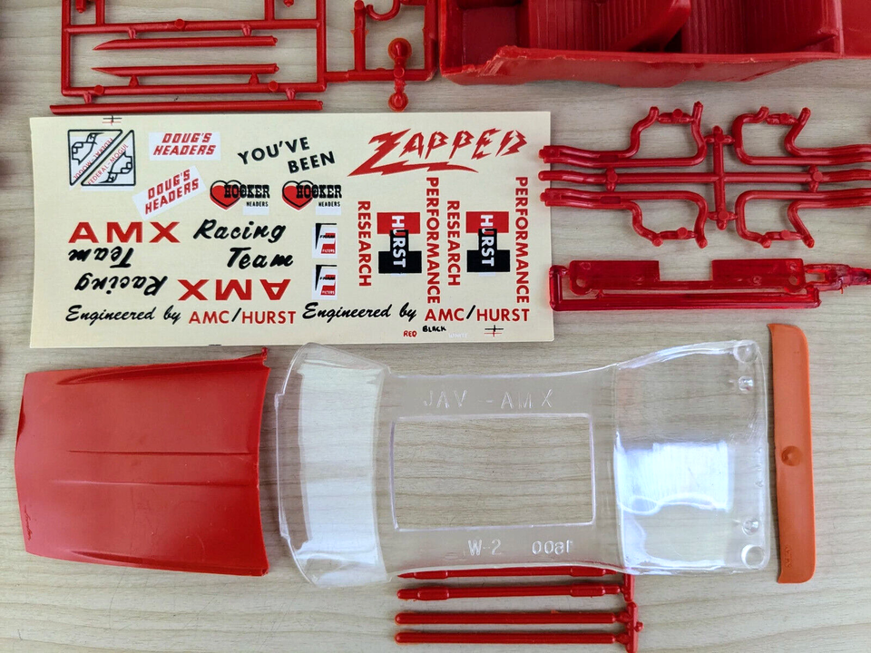 SUPER RARE! *VINTAGE JO-HAN AMC "JAVELIN AMX PRO STOCK RACER" *C@@L *L ...