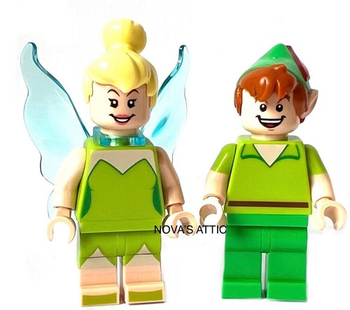 Lego Disney Tinkerbell & Peter Pan Minifigures new Genuine | eBay UK