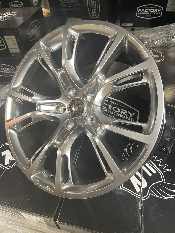 Fits 20" 9" Spyder Monkey Hyper Black Wheels Rims For Dodge Durango 5x5 ...