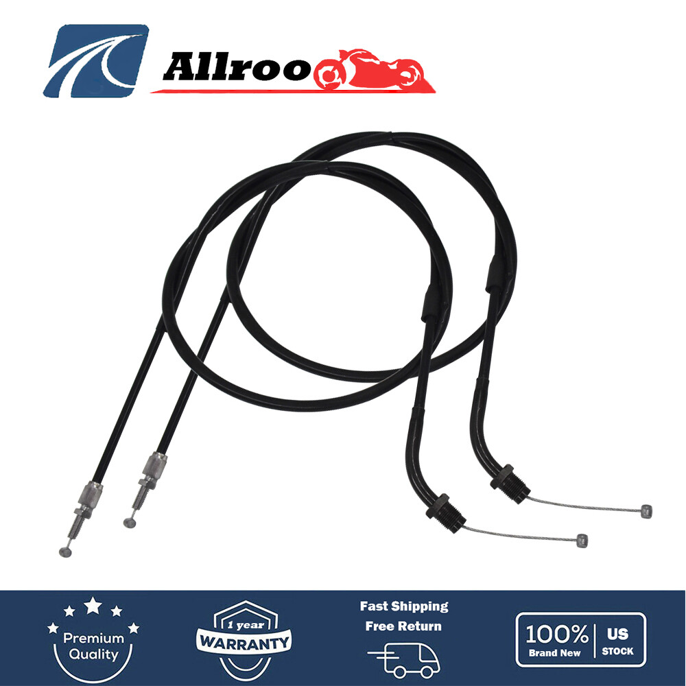 2×Throttle Cable Push For Honda CB1000C CB1000R CB650 CB650C CB750 ...