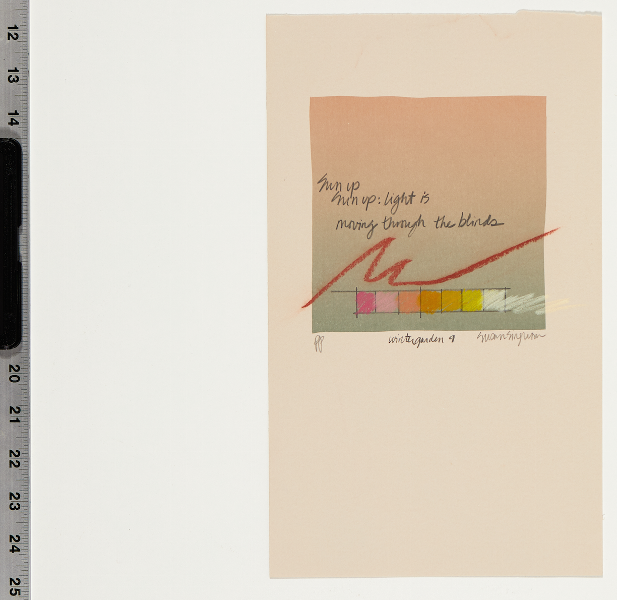 Original signed Susan Singleton Winter Garden 9 hand embellished ...