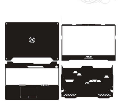 Laptop Skin Sticker For ASUS TUF Gaming A15 FA506IU | eBay