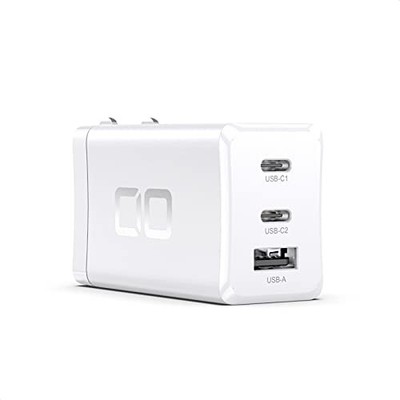CIO LilNob iPhone12 USB PD Charger 65W GaN Gallium Nitride Type-C AC ...