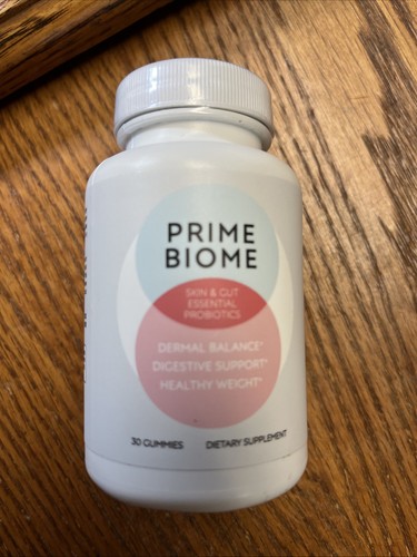 Prime Biome Skin & Gut Essential Probiotics 30 Gummies NEW - Exp 4/2026 ...