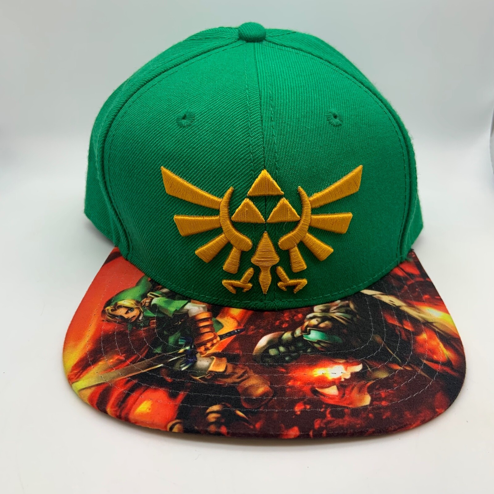 Nintendo Legend Of Zelda Ocarina Of Time Cap Snapback… - Gem