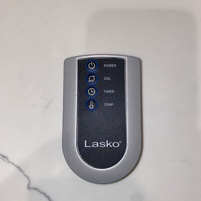 Lasko Tower Fan 4-Button Remote Control Silver Black OEM Original ...