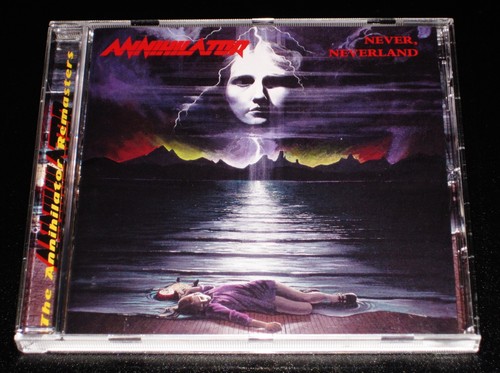 Annihilator: Never, Neverland CD 1998 Bonus Tracks Reissue Roadrunner ...