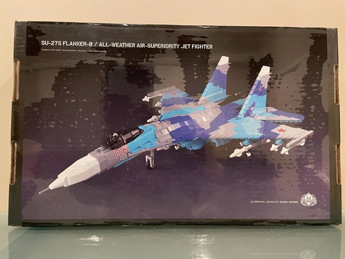 Brickmania Su-27S Flanker-B - Lego Russian Jet Fighter - Retired Kit ...