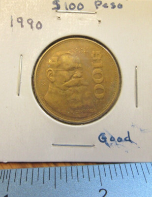 1990 100 Peso Mexico Coin | eBay