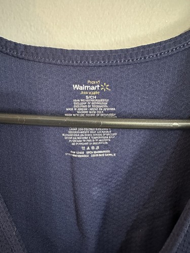 Walmart Proud Associate Unisex Dark Blue Employee Uniform Vest Size ...
