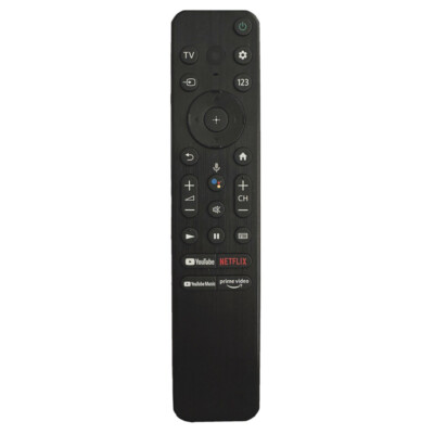 New RMF-TX800P For Sony 4K Netflix Voice TV Remote Control A80K X80K ...