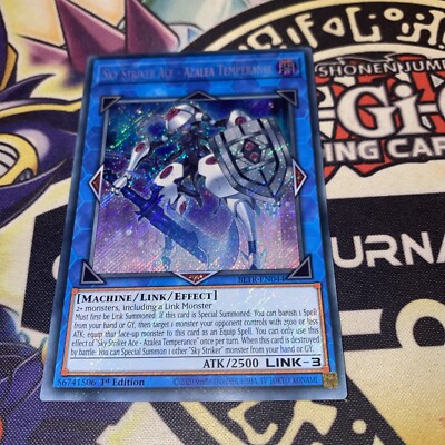 BLTR-EN044 Sky Striker Ace - Azalea Temperance Secret Rare 1st Ed ...