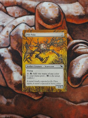 Magic the Gathering Pili-Pala Hand Painted Unique Custom MTG Alter | eBay