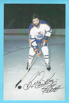 1979 Oilers Postcards Bill Flett Edmonton Oilers! GEM MINT! | eBay