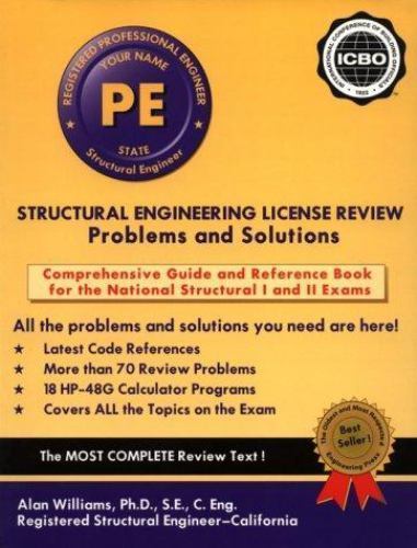 Structural Engineer License Review : Problems and Solutions by Alan ...