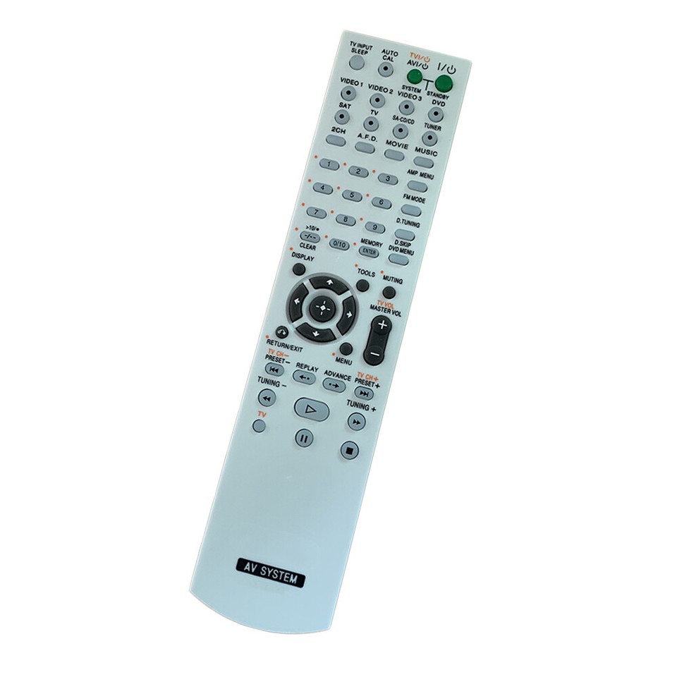 Remote Control For Sony STR-DE595 STR-DE597 STR-DE598 Home Audio System ...