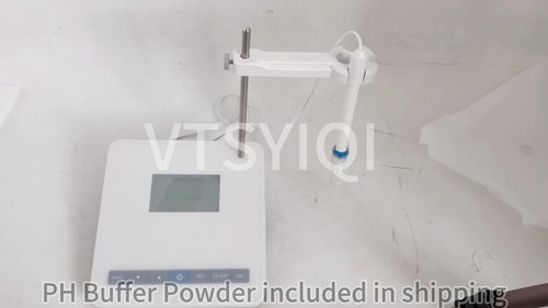 Lab Benchtop PH Meter with PH Buffer Powder Range 0.00～14.00 PH -1599 ...