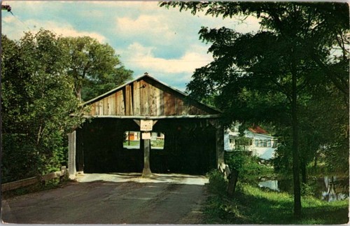 Middlebury Vermont VT : BRIDGE SCENE n/03 AZ9442 | eBay