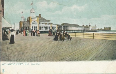 NJ Atlantic City - Tuck POSTCARD #1089 - Steel Pier | eBay