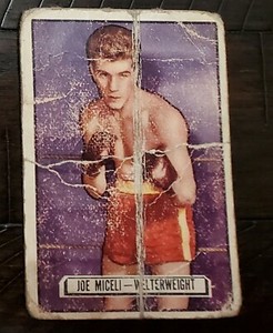 1951 TOPPS RINGSIDE BOXING #26 Joe Miceli Welterweight | eBay