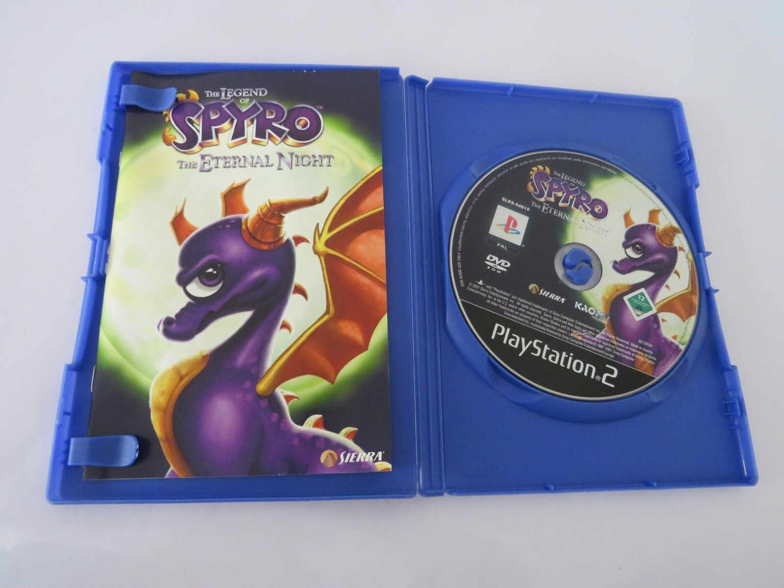 PS2 The Legend Of Spyro the Eternal Night - Playstation 2 pal | eBay