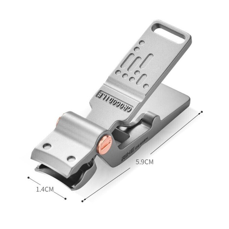 EDC Large Opening Nail Clipper Splash Proof High-end Nail Clipper Tool ...