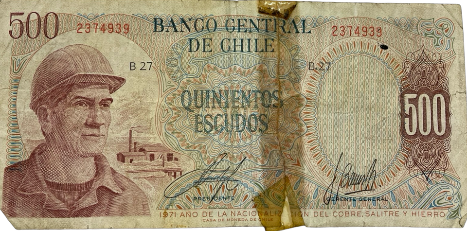 CHILEAN PESO BANKNOTES - CHOICE OF STYLE & BANKNOTE - CHILE | eBay