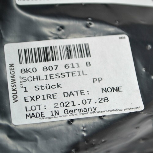 2013-2016 Audi A4 B8 Front Bumper Protection Plate Trim AUDI 8K0807611B ...