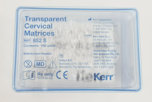 Kerr Transparent Cervical Matrices Ref 852 S | eBay